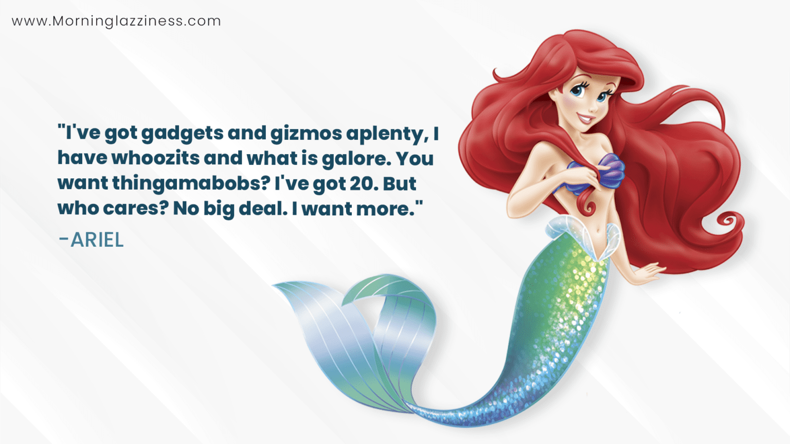 45 Best Quotes By Disney Princess - Morning Lazziness